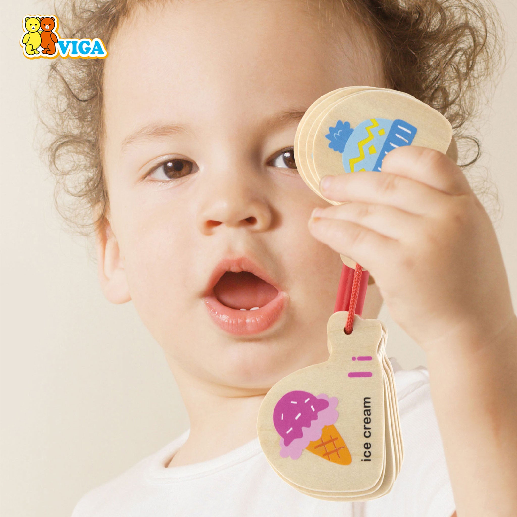 Alphabet Learning On-The-Go: Mini Wooden Book for Children- Kinderlife