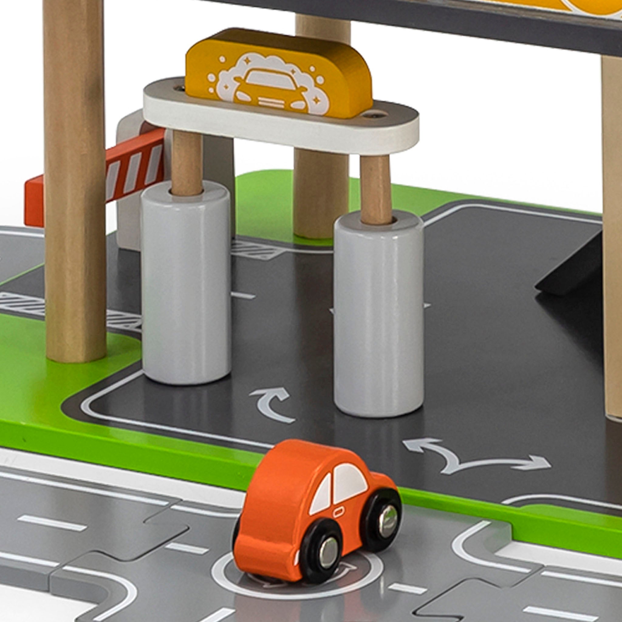 Elc wooden car ramp store