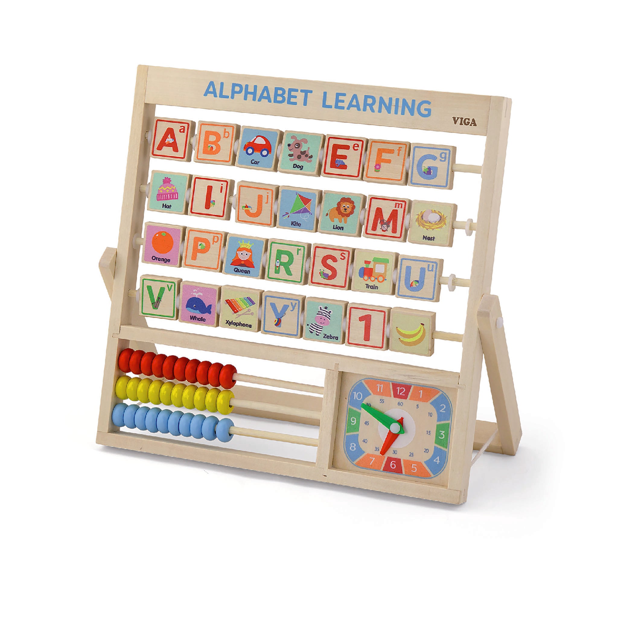 Learning Alphabet Clock: Fun & Educational Toy | KinderLife