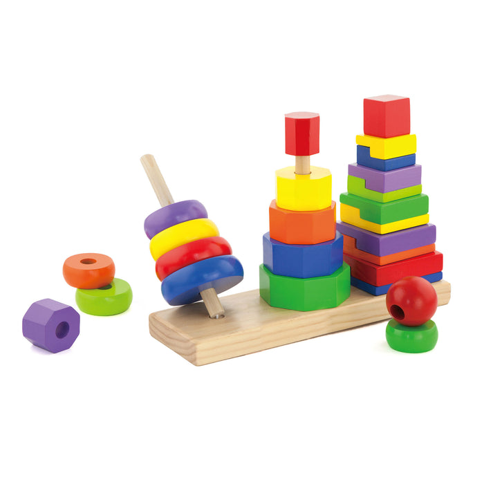 Discover and Create with Geometric Stacker - Kinderlife