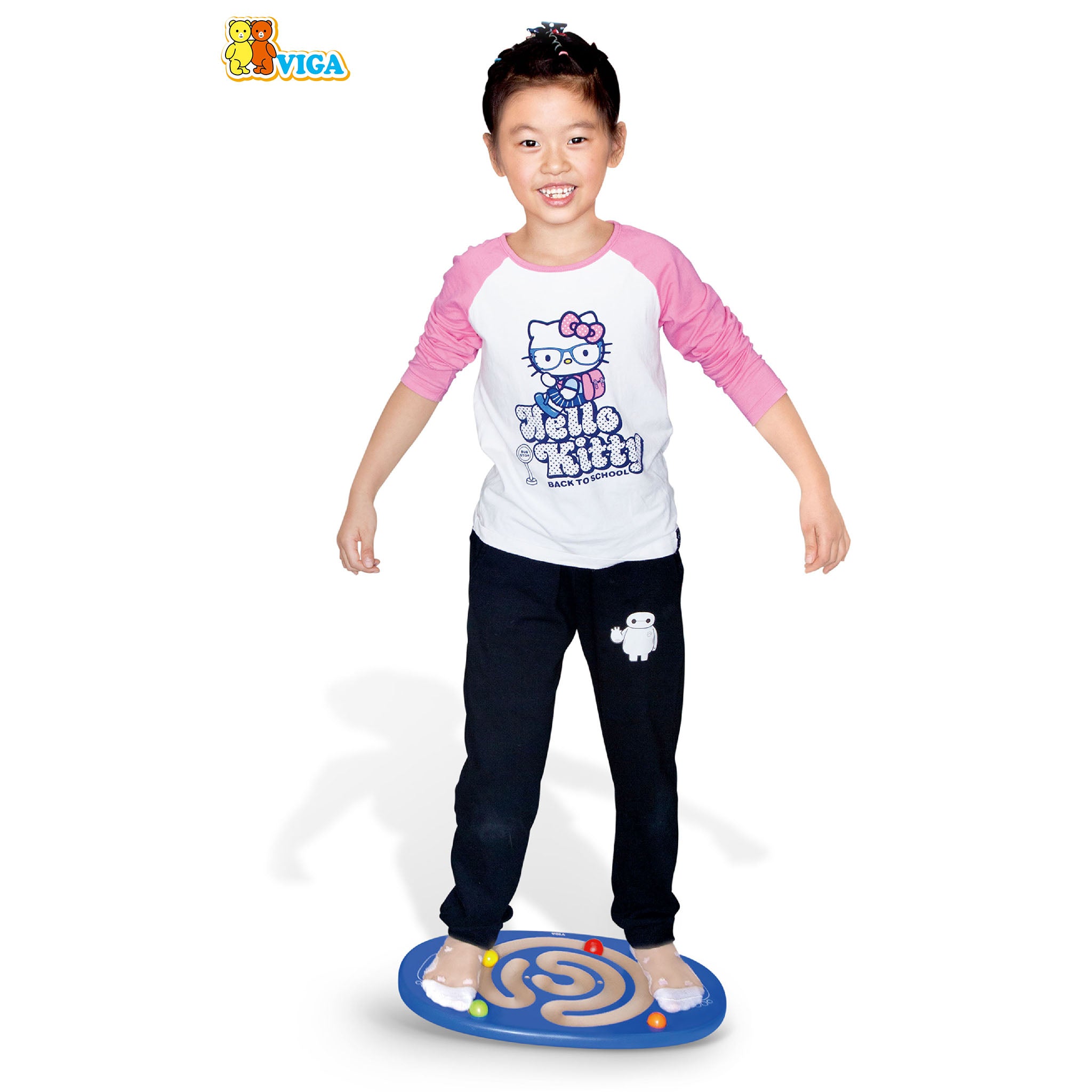 Balancing Fun: Explore the Wooden Trace & Balance Toy- Kinderlife